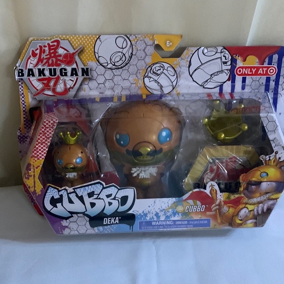 Cubbo | Toys | Bakugan Battle Planet Deka Cubbo Figure 2pack New In ...